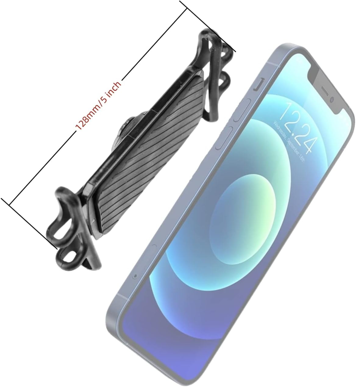 TRAHOO-Bike Phone Holder Compatible with Most Phones,Compatible with ...