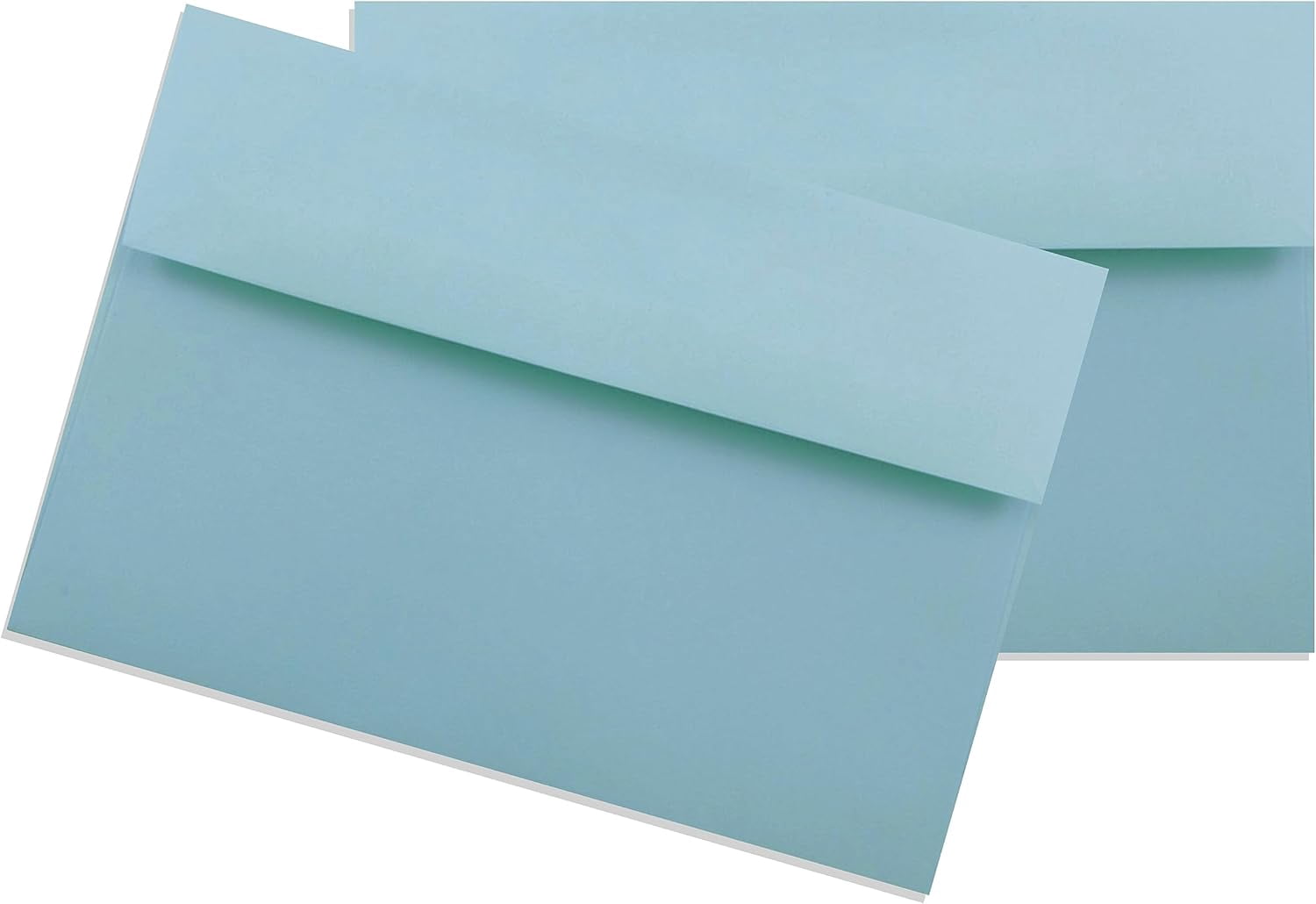 TRAHOO-Blue Vibrant Pastel 100 Boxed A1 Envelopes (3-5/8 X 5-1/8) for 3 ...
