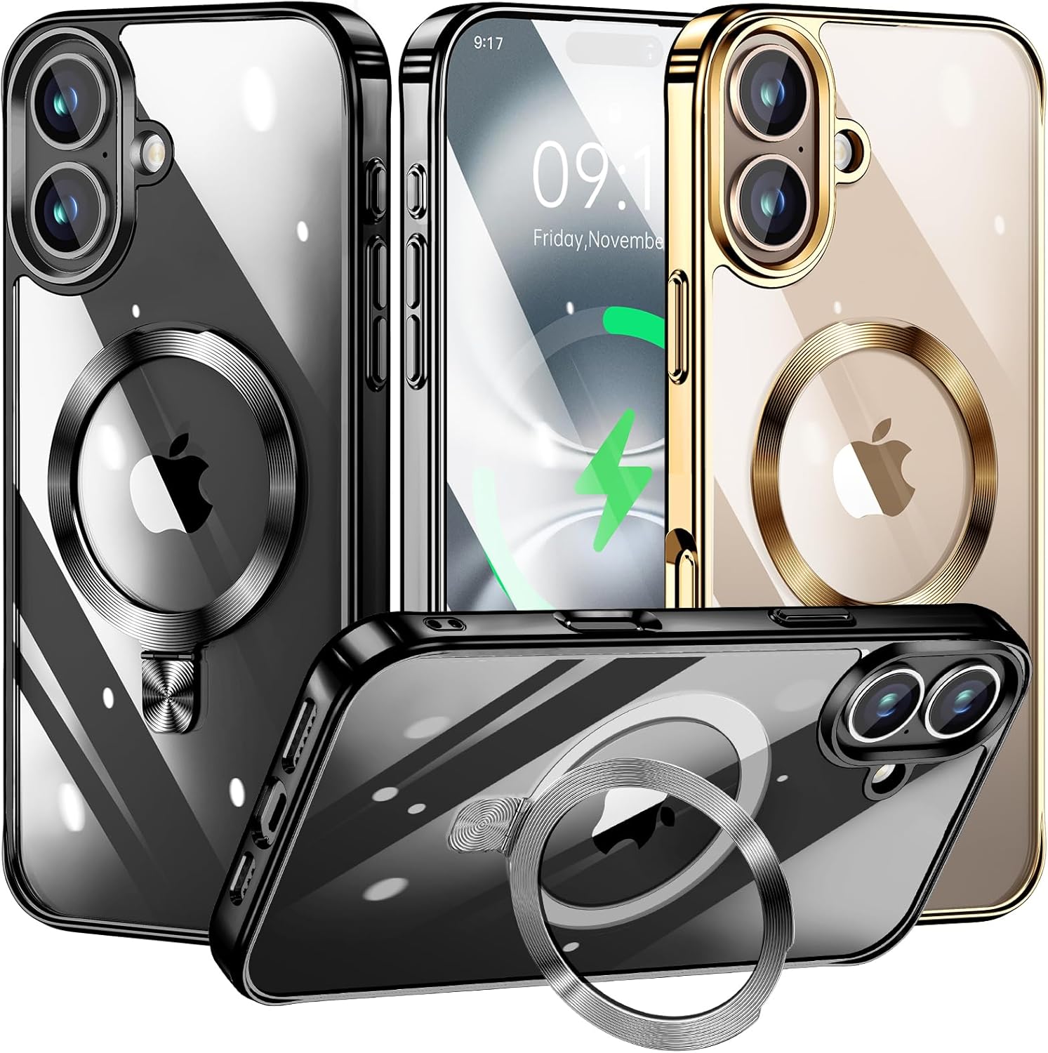 TRAHOO-[CD Ring Compatible with MagSafe Invisible Stand] Magnetic for ...