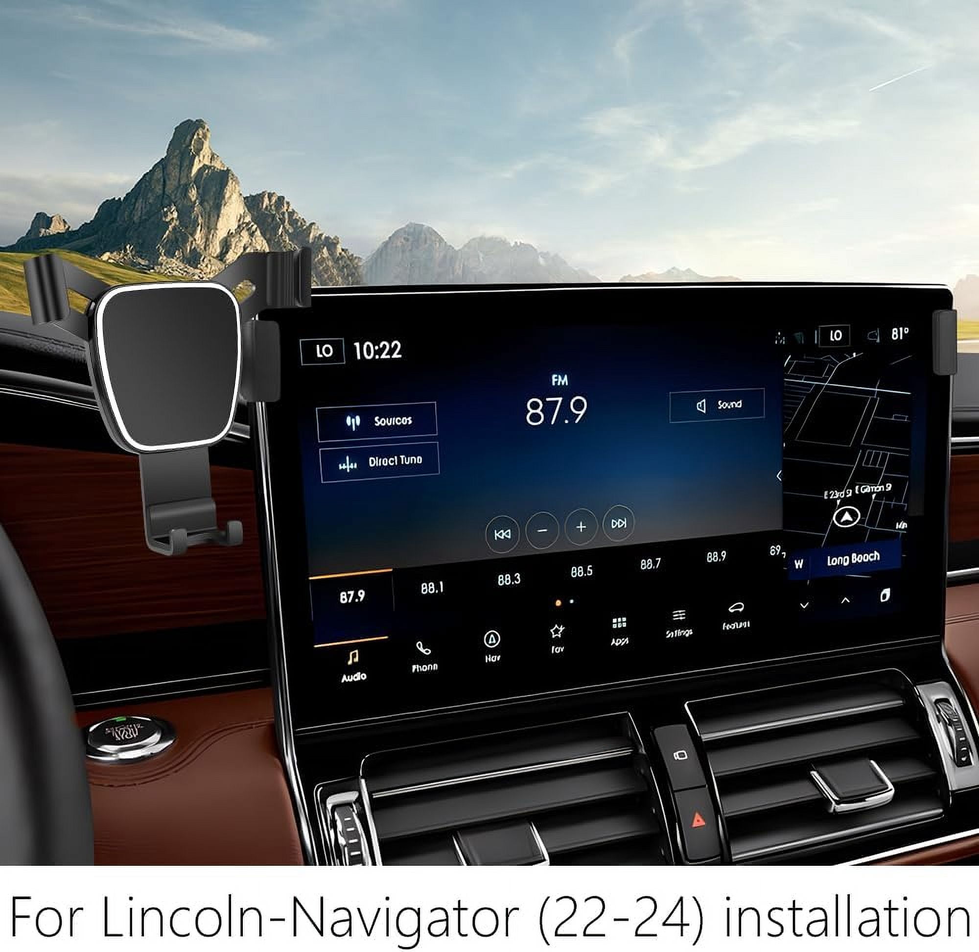 TRAHOO-Car Phone Holder for Lincoln Navigator 2022 2023 2024 Auto ...