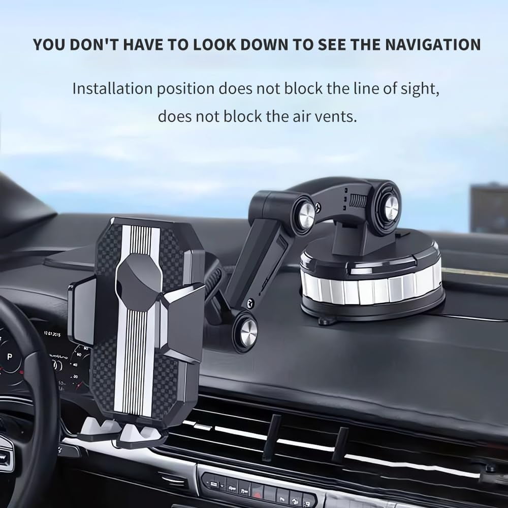TRAHOO-Car Phone Holder Mount, Suction Cup Cell Phone Holder Stand ...