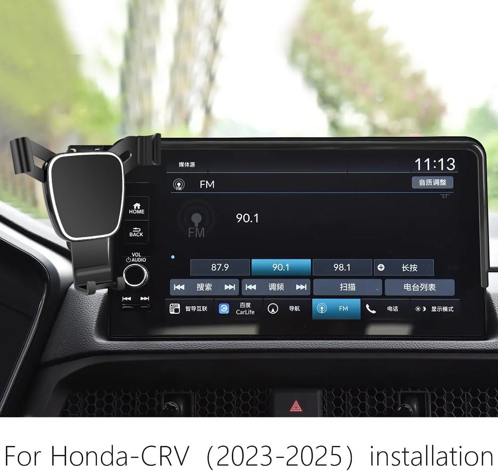 TRAHOO-Car Phone Holder for Honda CRV CR-V 2023 2024 2025 Auto Accessories Navigation Bracket ...