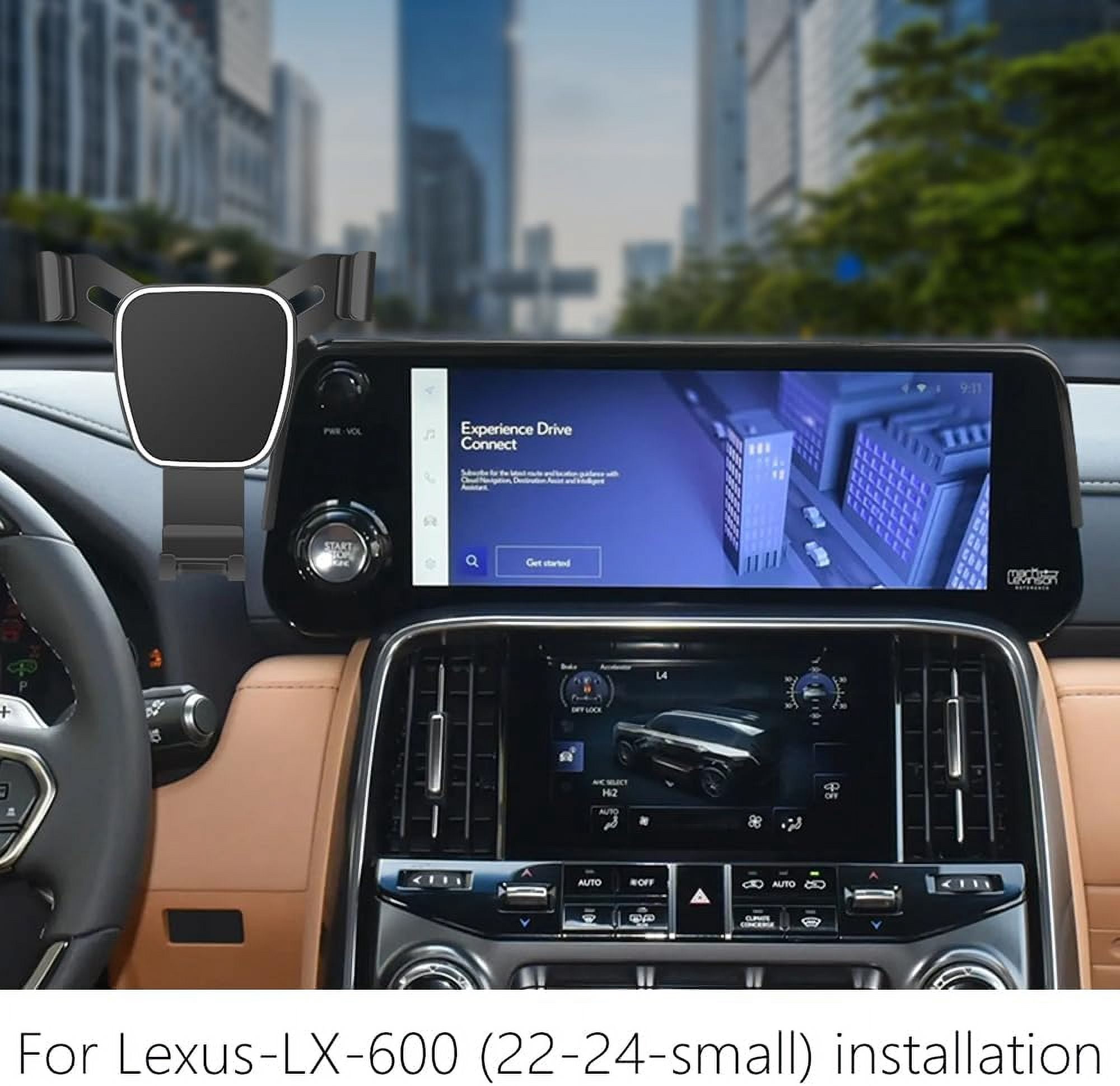 TRAHOO-Car Phone Holder for Lexus LX 600 2022 2023 2024 Auto ...