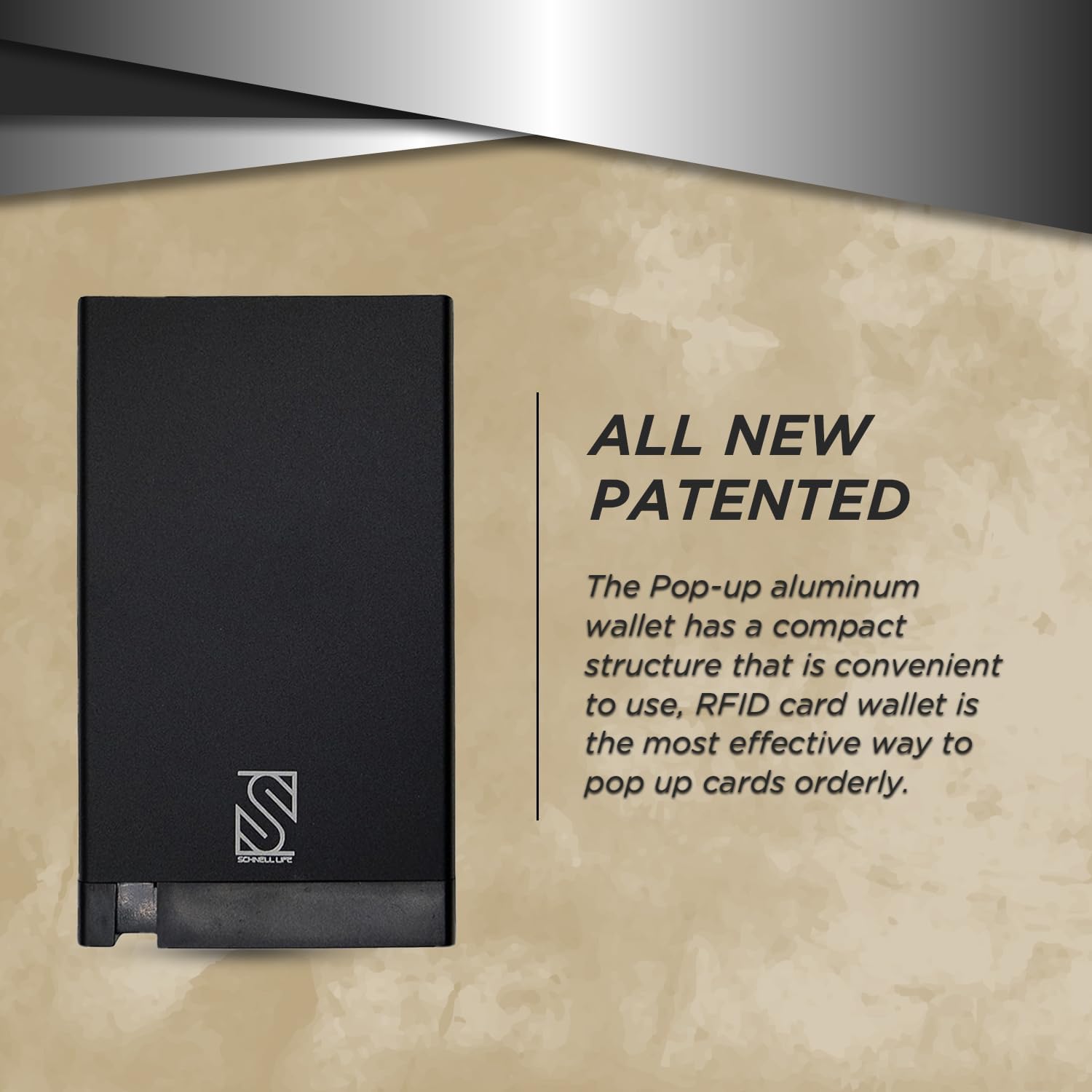 TRAHOO-Card Slider Minimalist Wallet - Slim Minimalist Wallet Credit ...