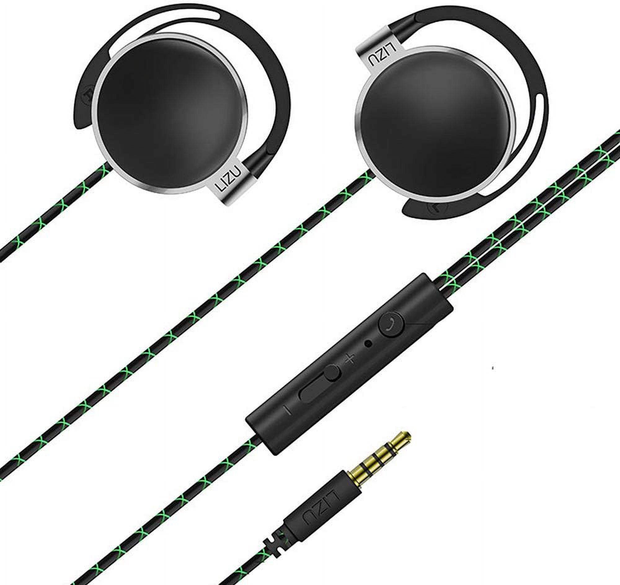 TRAHOO-Clip Type EarphonesPortable Stereophone Headphones,with ...