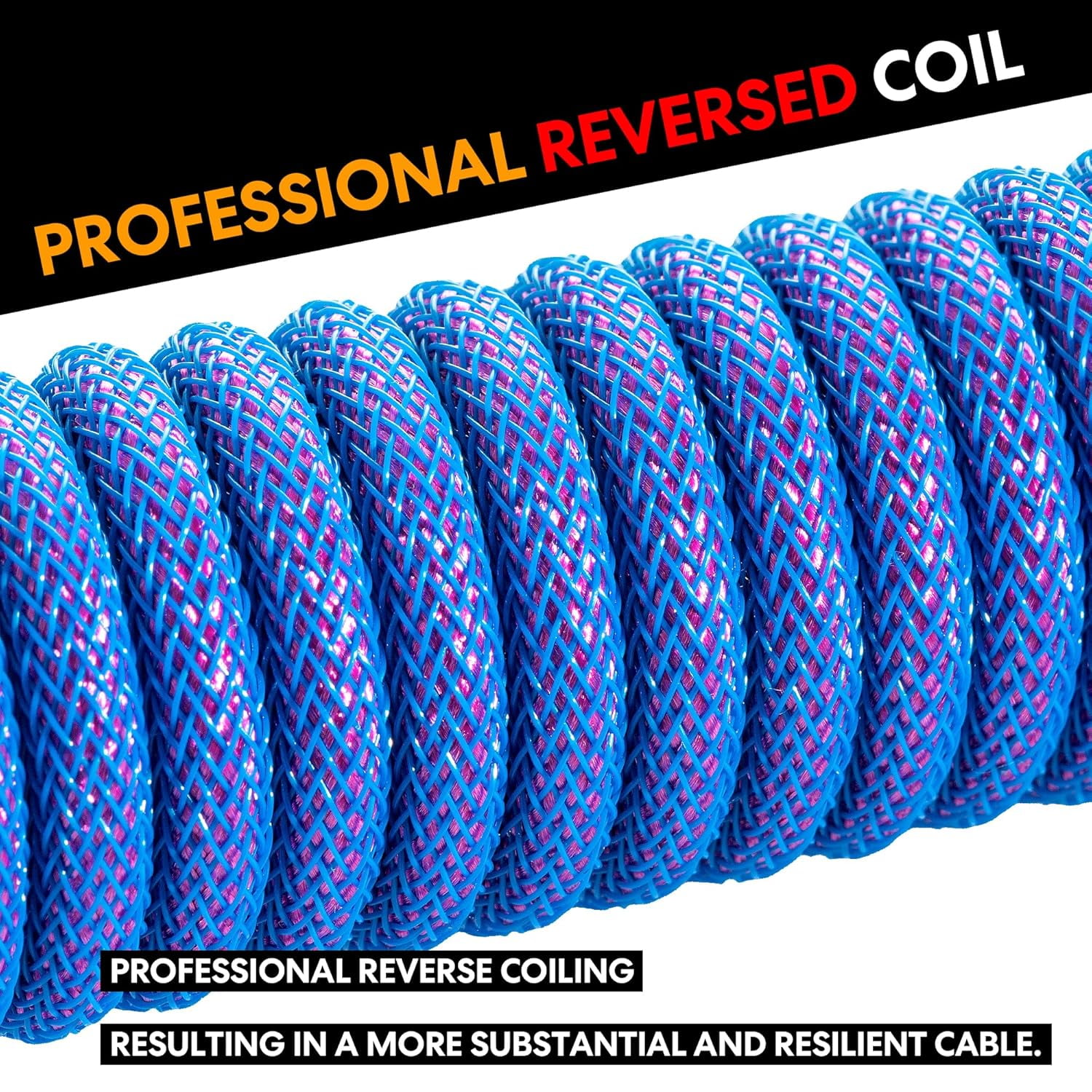 TRAHOO--Coiled SR Cables (Nebula) - Walmart.com