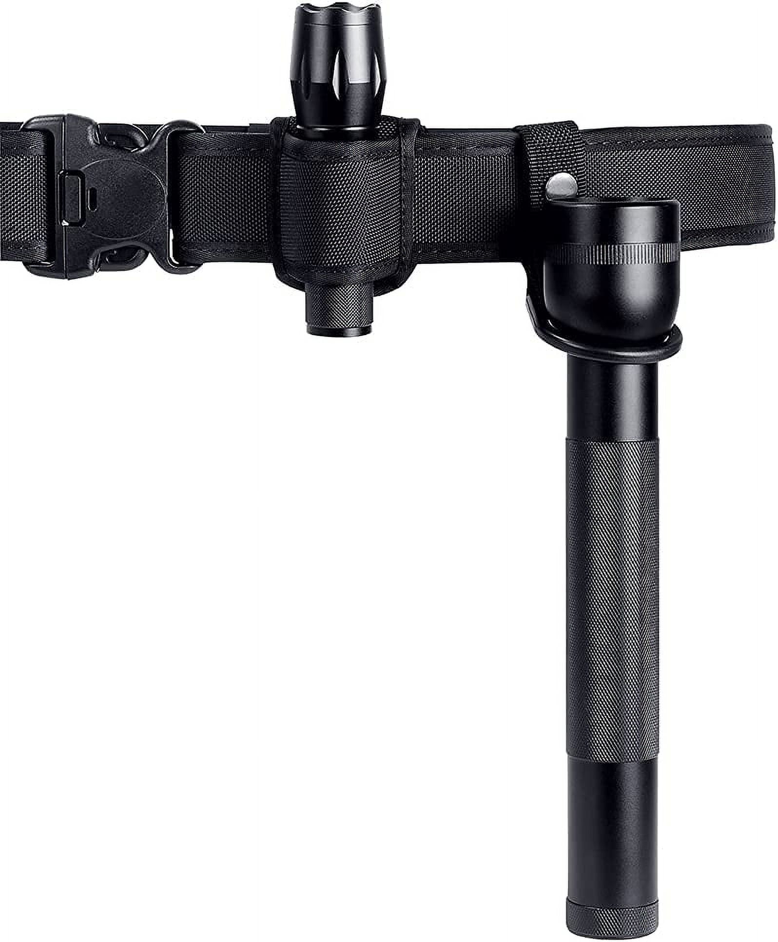 TRAHOO-Compact Flashlight Holder(Open Top)+ Flashlight Ring Strap ...