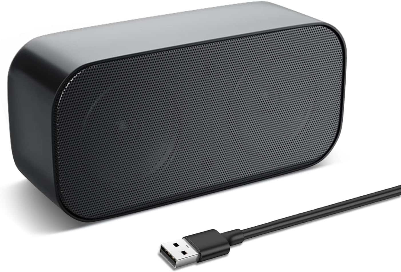 TRAHOO-Computer Speaker for Desktop, Wired PC Speaker, Portable USB ...