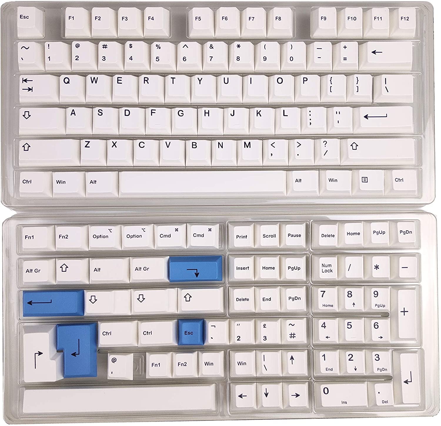 TRAHOO-Custom Keycaps | Dye Sublimation PBT Keycap Set for Mechanical ...