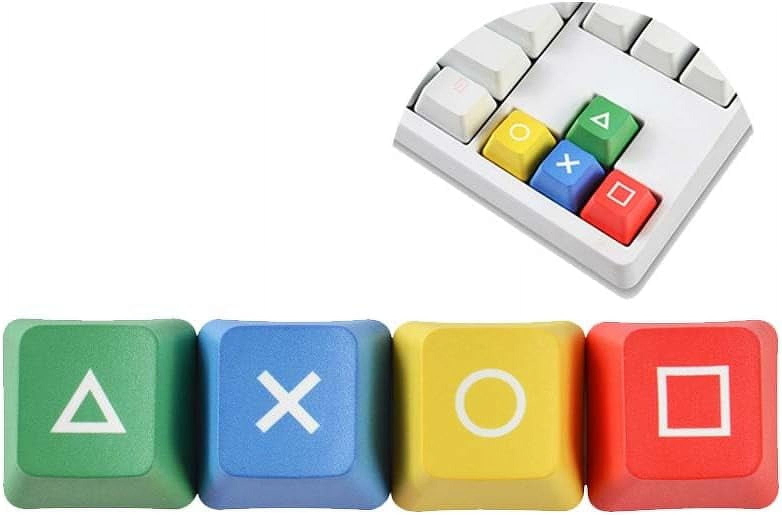 TRAHOO-DIY keycaps, 4 Keycaps Dye-subbed PBT Keycaps, OEM Keycaps for ...