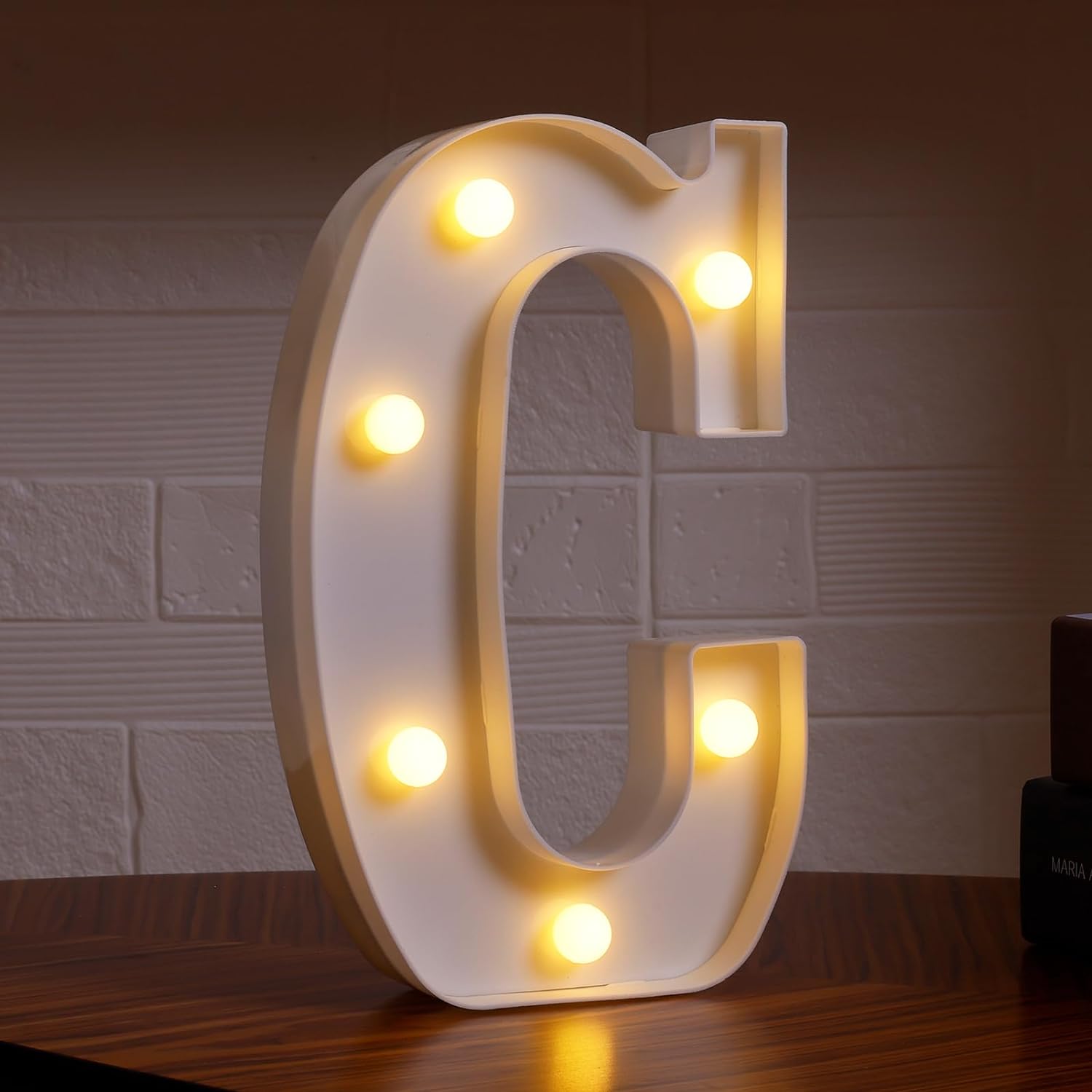 TRAHOO-Dyingswan Led Light Up Letters, 26 Alphabet Marquee Letter ...