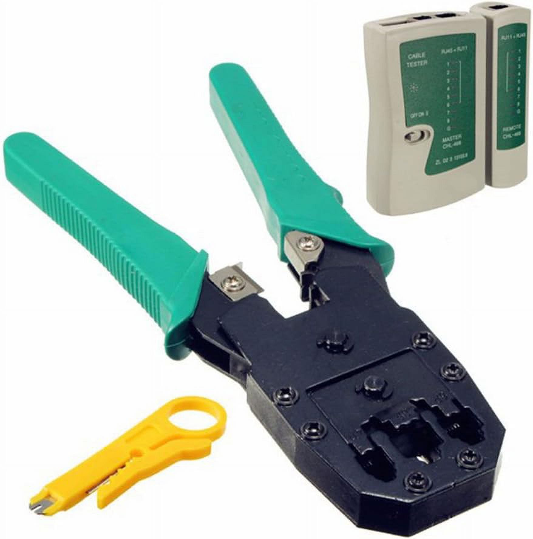 TRAHOO-Ethernet LAN RJ11 RJ45 CAT5 Cable Tester Network Analyzer Wire ...