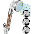 TRAHOO-Filtered Shower Head for Hard Water with Stop, High Pressure 4 ... TRAHOO-Filtered Shower Head for Hard Water with Stop, High Pressure 4 ...