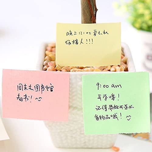 TRAHOO-Full Adhesive Roll Sticky Notes, Self-Stick Notes,Width x Length ...