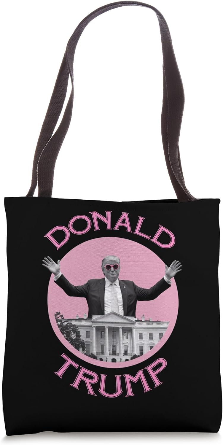 TRAHOO-Funny Donald Trump Pink 2024 Take America Back Tote Bag ...