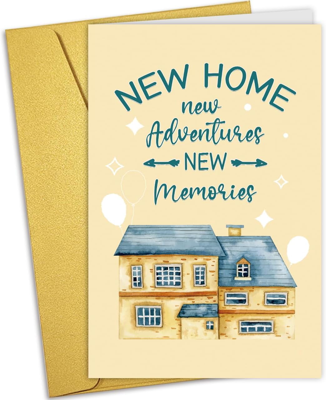 TRAHOO-Funny Housewarming Card for Friends, Congrats New Home Card for ...