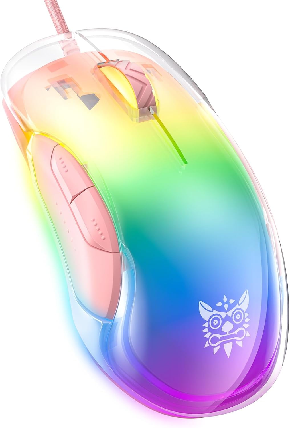 TRAHOO-Gaming Mouse, Wired Gaming Mouse 12,800 DPI Sensor, 8 Buttons ...