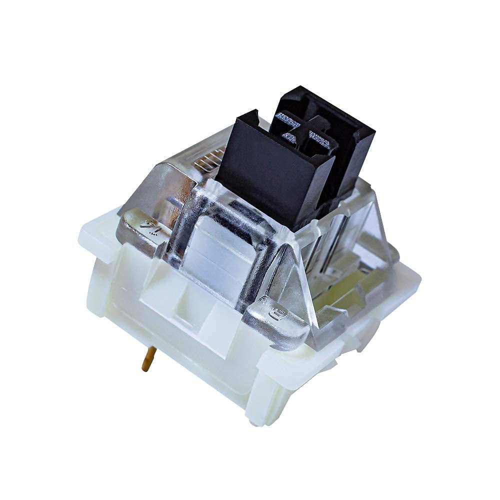 TRAHOO-(Gaote Black Switches, 3-Pin Linear Heavy 65gf Dustproof RGB Key ...