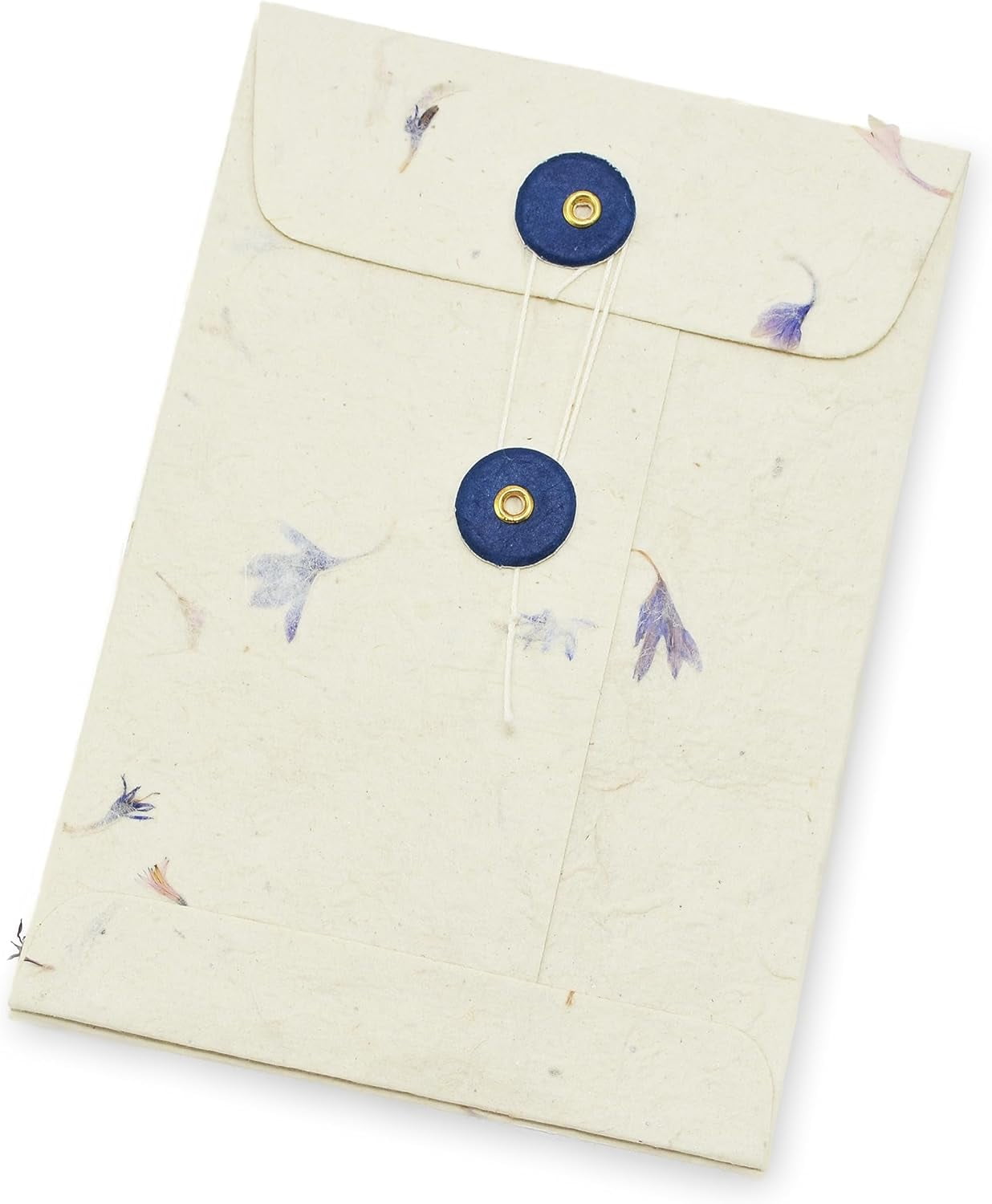 TRAHOO-Handmade Lokta Paper Envelope with String-tie Button Closure ...