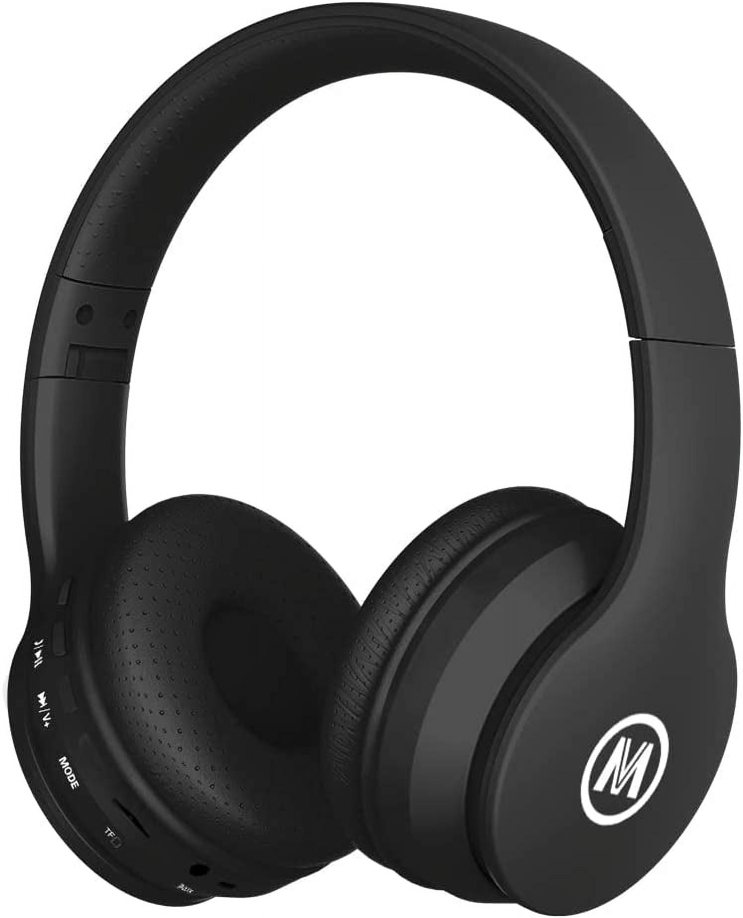 TRAHOO-Headphones Bluetooth Wireless/Wired Kids Volume Limited 85 ...