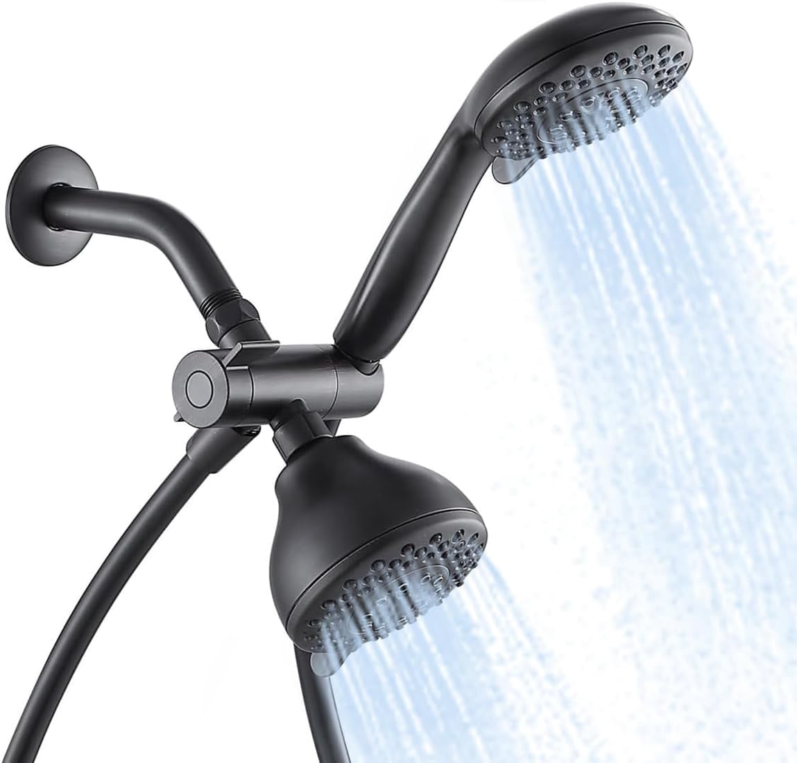 TRAHOO-High Pressure Shower Head Combo Easy Install Fixed Shower Head ...