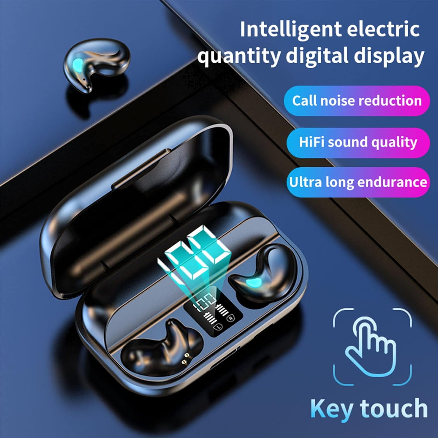 TRAHOO-Invisible Earbuds for Sleep Bluetooth Earbuds True Wireless ...