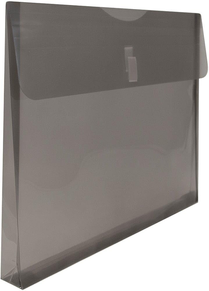 TRAHOO-JAM PAPER Plastic Expansion Envelopes with Hook & Loop Closure ...