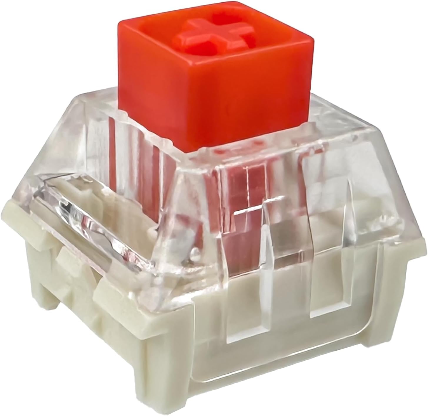 TRAHOO-Kailh Box Red Switches for Mechanical Keyboard,3-Pin 45gf Linear ...