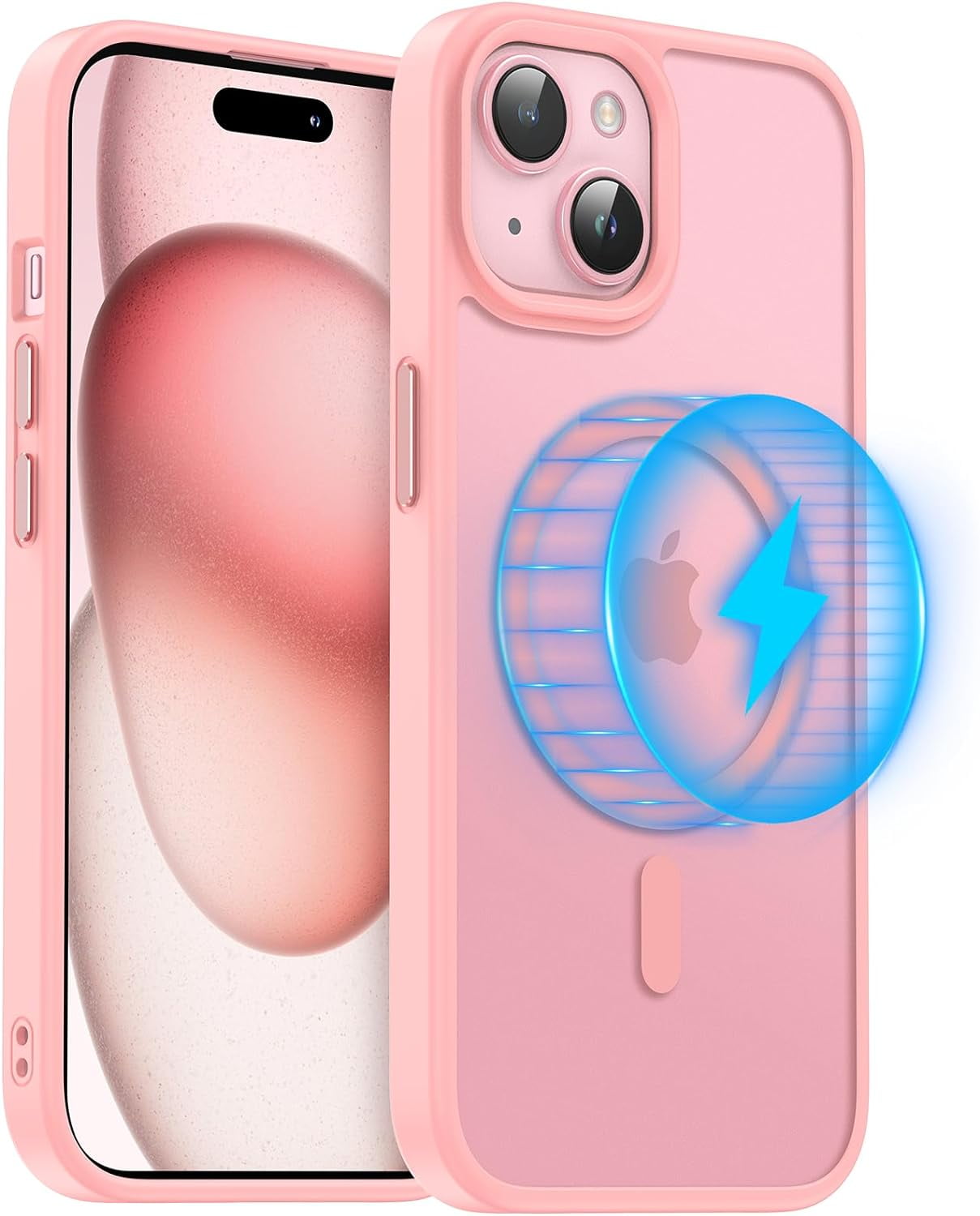 TRAHOO-Magic Mag Series Designed for iPhone 15 Plus Case, [Military ...