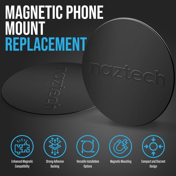 Replacement Round Metal Plate Magnetic Phone Holders