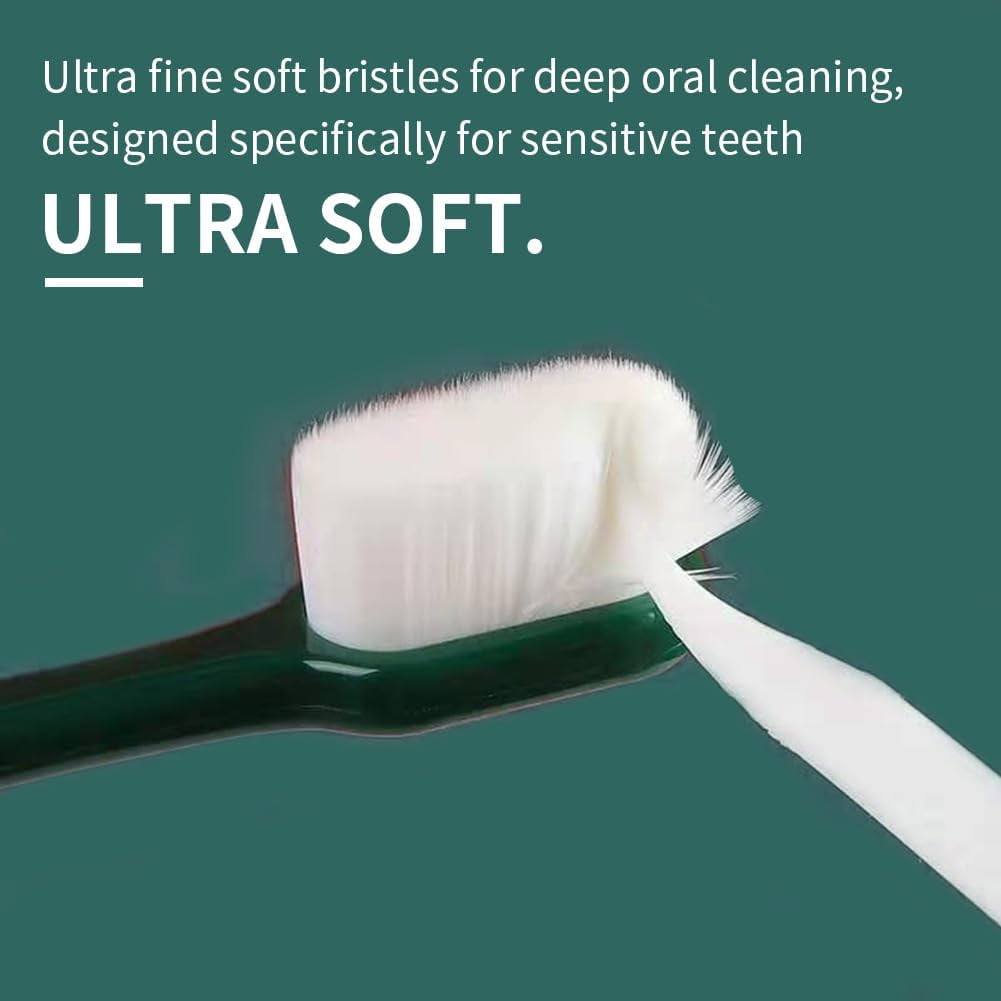 TRAHOO-Manual Toothbrush, 20000 Wire Extra Soft Bristle Toothbrushes ...