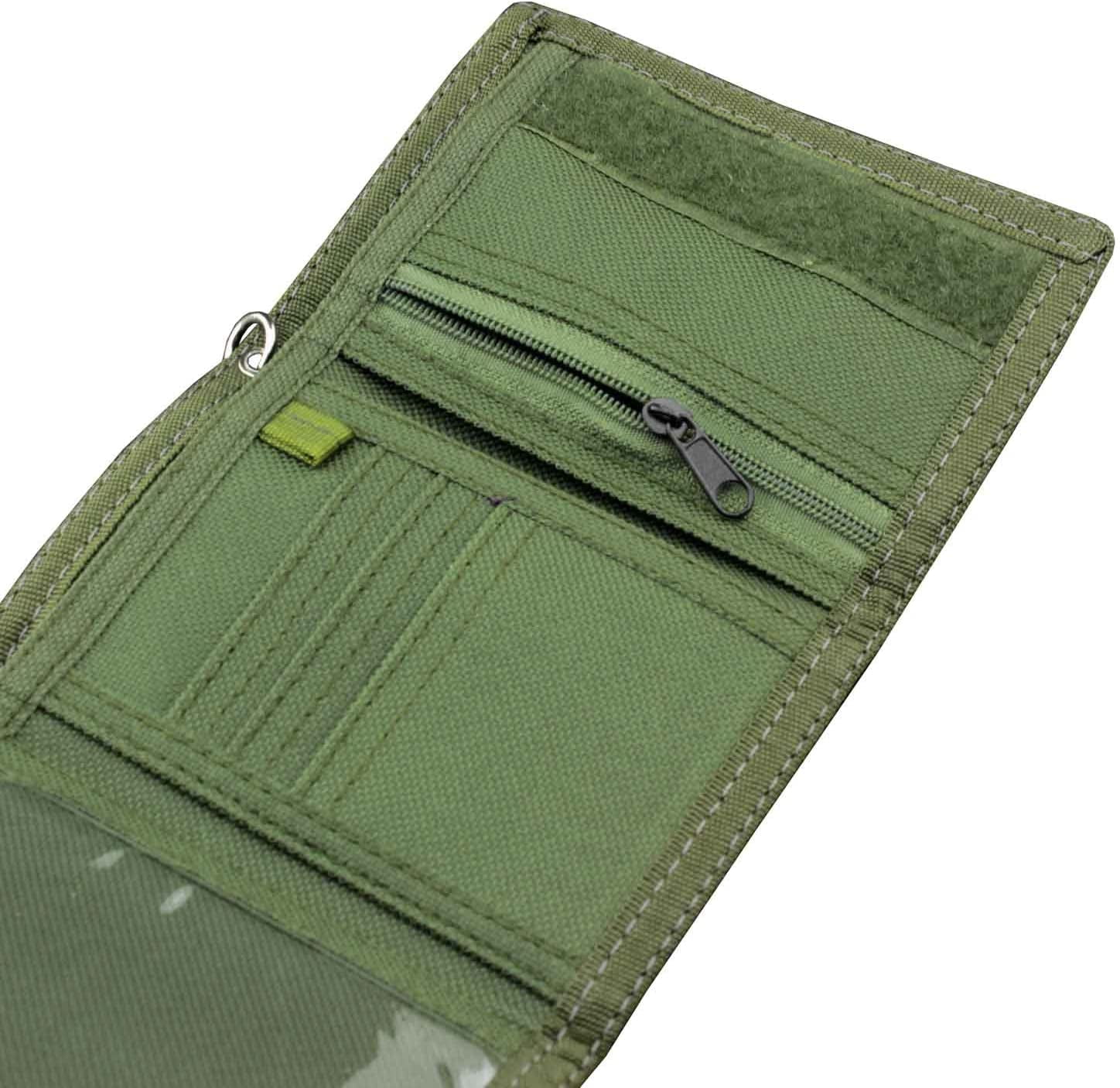 TRAHOO-Men/Boy Army fans Star Trifold Wallet Card Holder Purse And ...