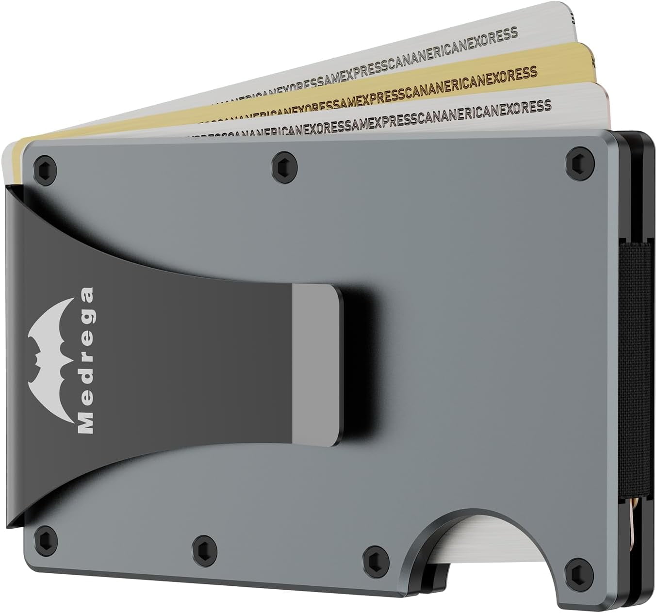 TRAHOO-Mens Metal-Wallet with Money Clip: Wallet for Men Slim ...