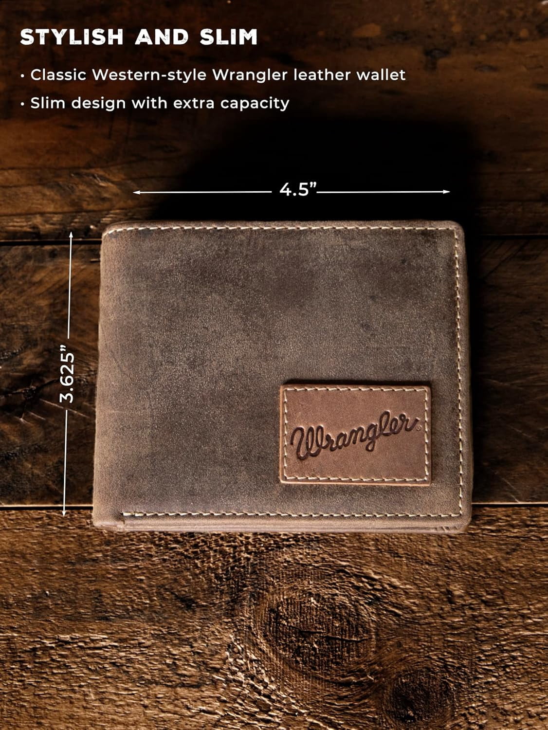TRAHOO-Menu2019s Bifold Slim RFID Blocking Wallet with Stealth AirTag ...