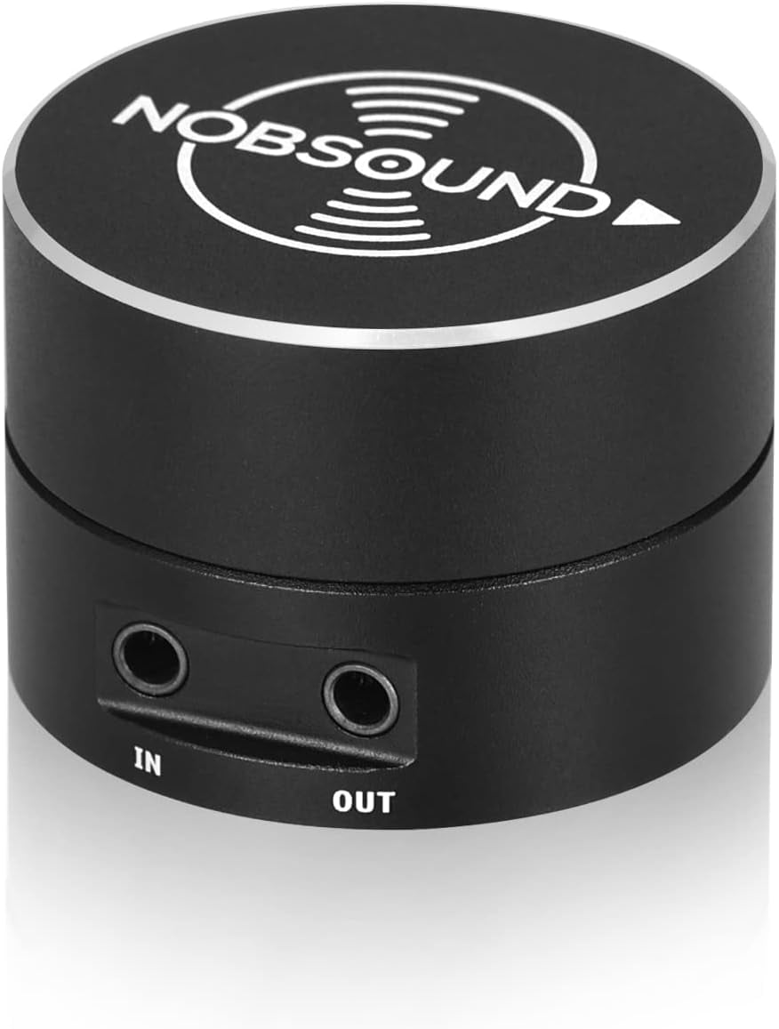 TRAHOO-Mini Active Volume Control Knob - 3.5mm Audio Adjuster for PC ...