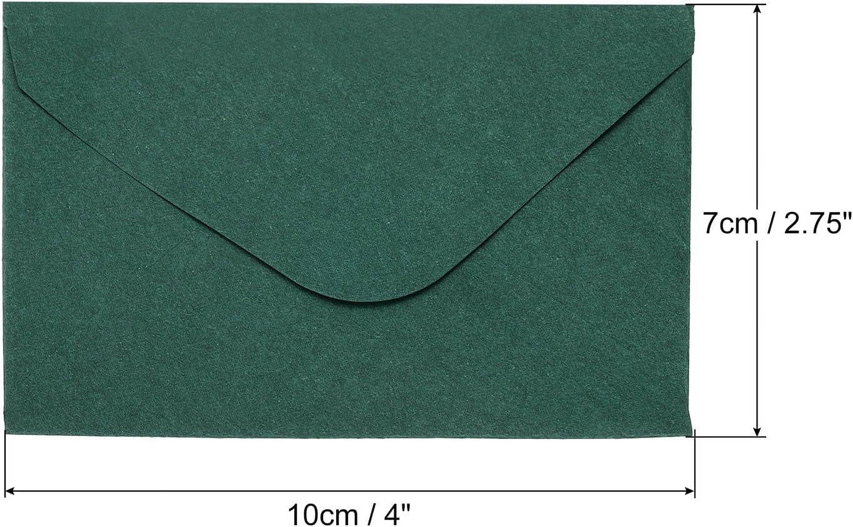 TRAHOO-Mini Envelopes, 50 Pack Mini Gift Card Business Card Envelope ...