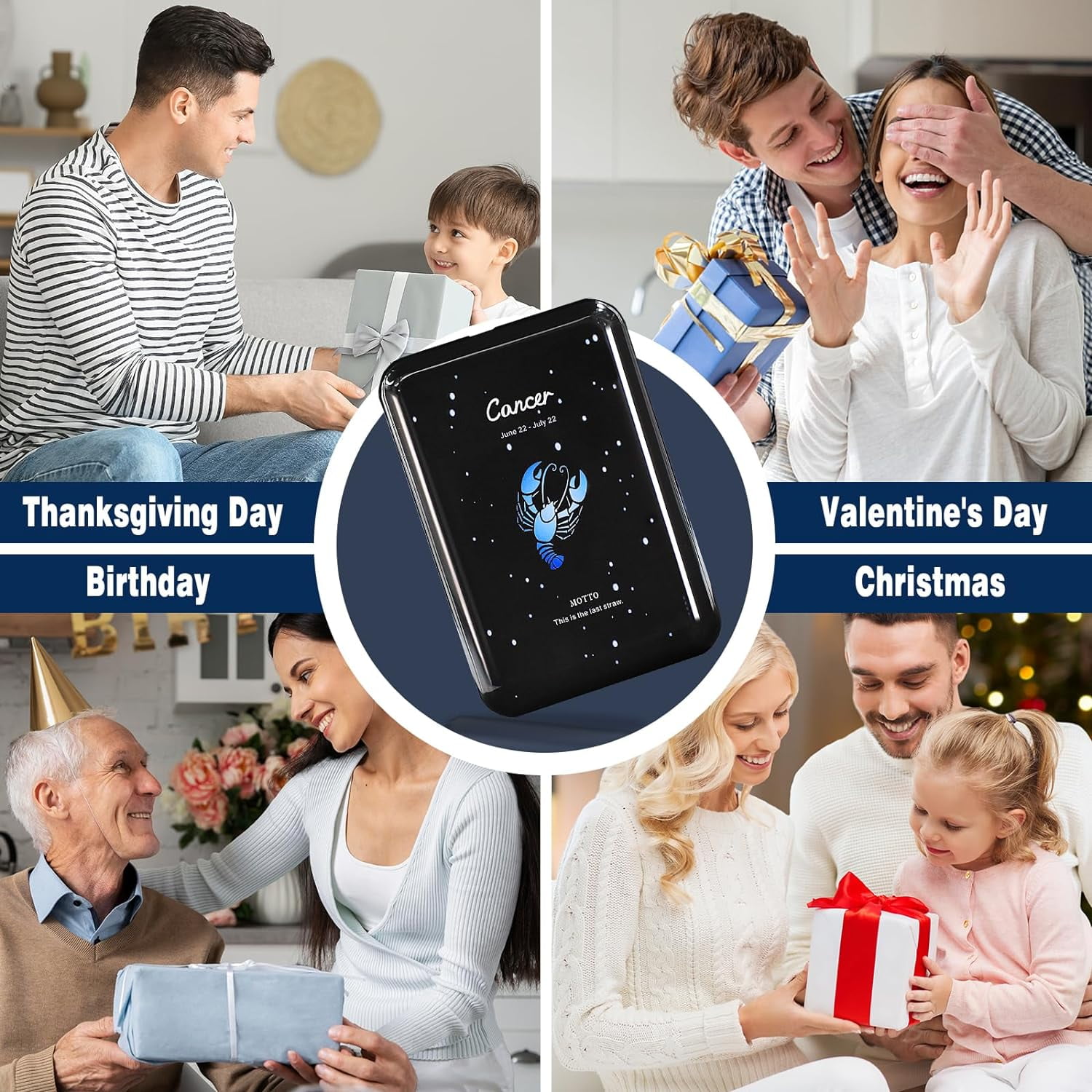 TRAHOO-Mini Power Bank 10000mAh,Small Portable Charger USB C in/Output ...