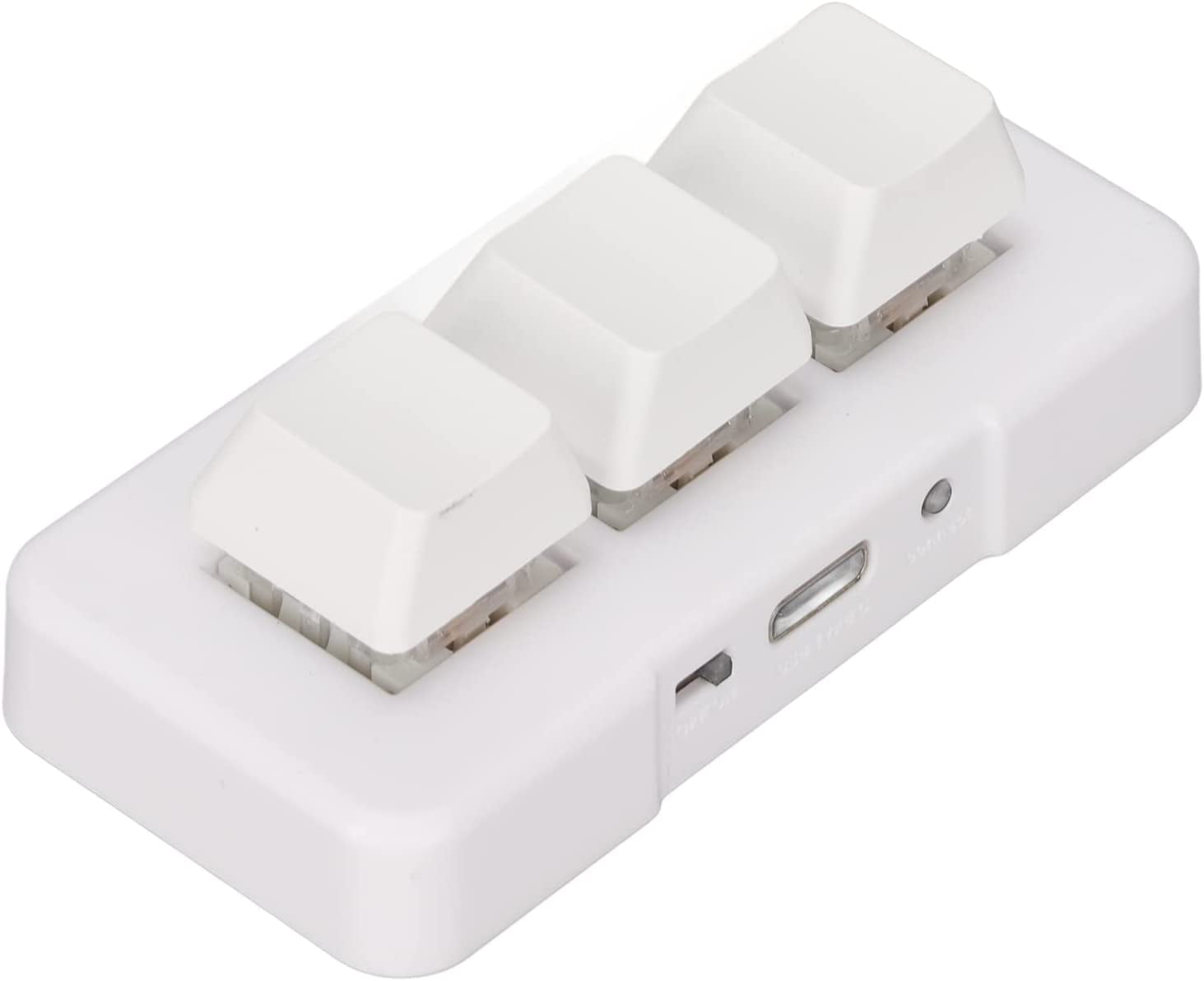 TRAHOO-Mini Programmable Keypad, 3 Keys Macro Mechanical Keyboard USB ...