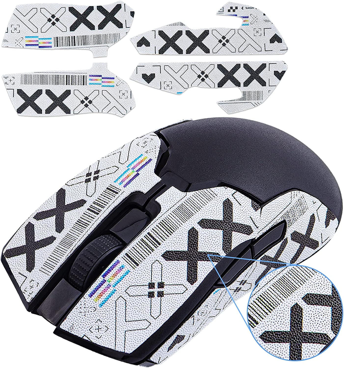 TRAHOO-Mouse Grip Tape for Razer Viper/Viper Ultimate Anti-Slip Grip ...