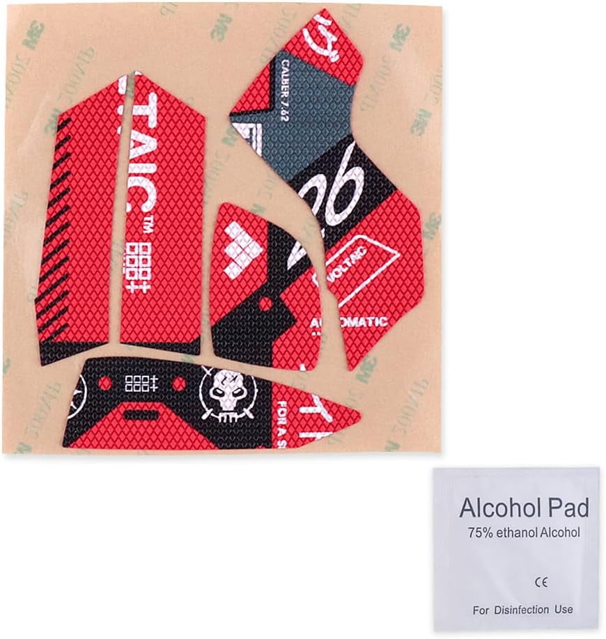 TRAHOO-Mouse Side Panels/Anti Sweat Paste Grip Tape Replacement for ...