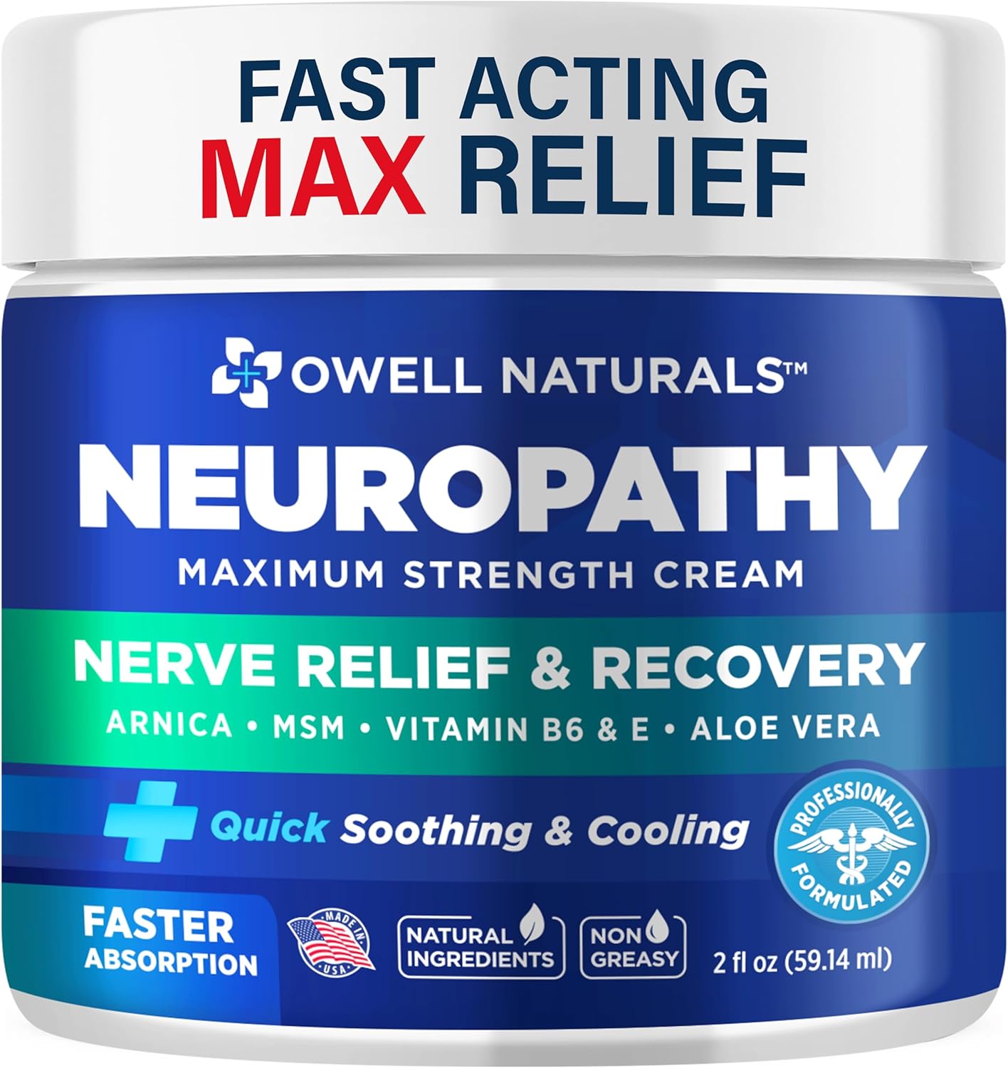 TRAHOO-Neuropathy Cream Extra Strength Nerve Relief Cream for Foot ...