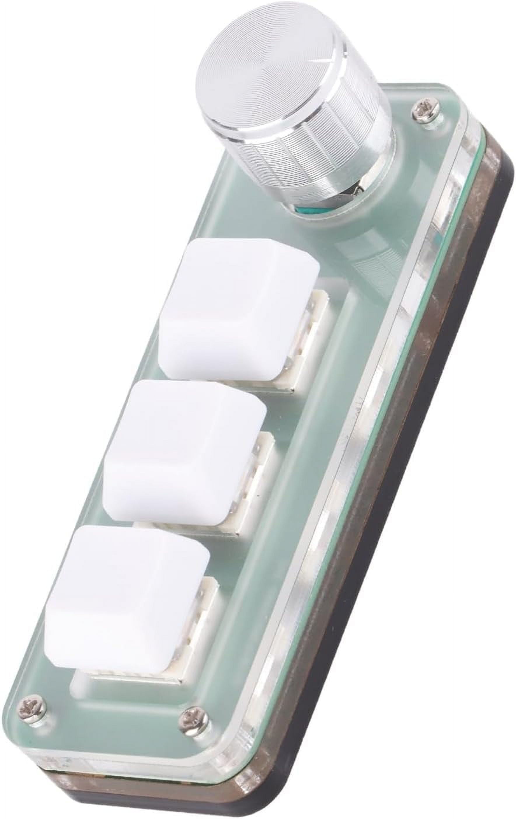 TRAHOO-One Handed Macro Mechanical Keyboard, RGB LED Backlit Portable ...