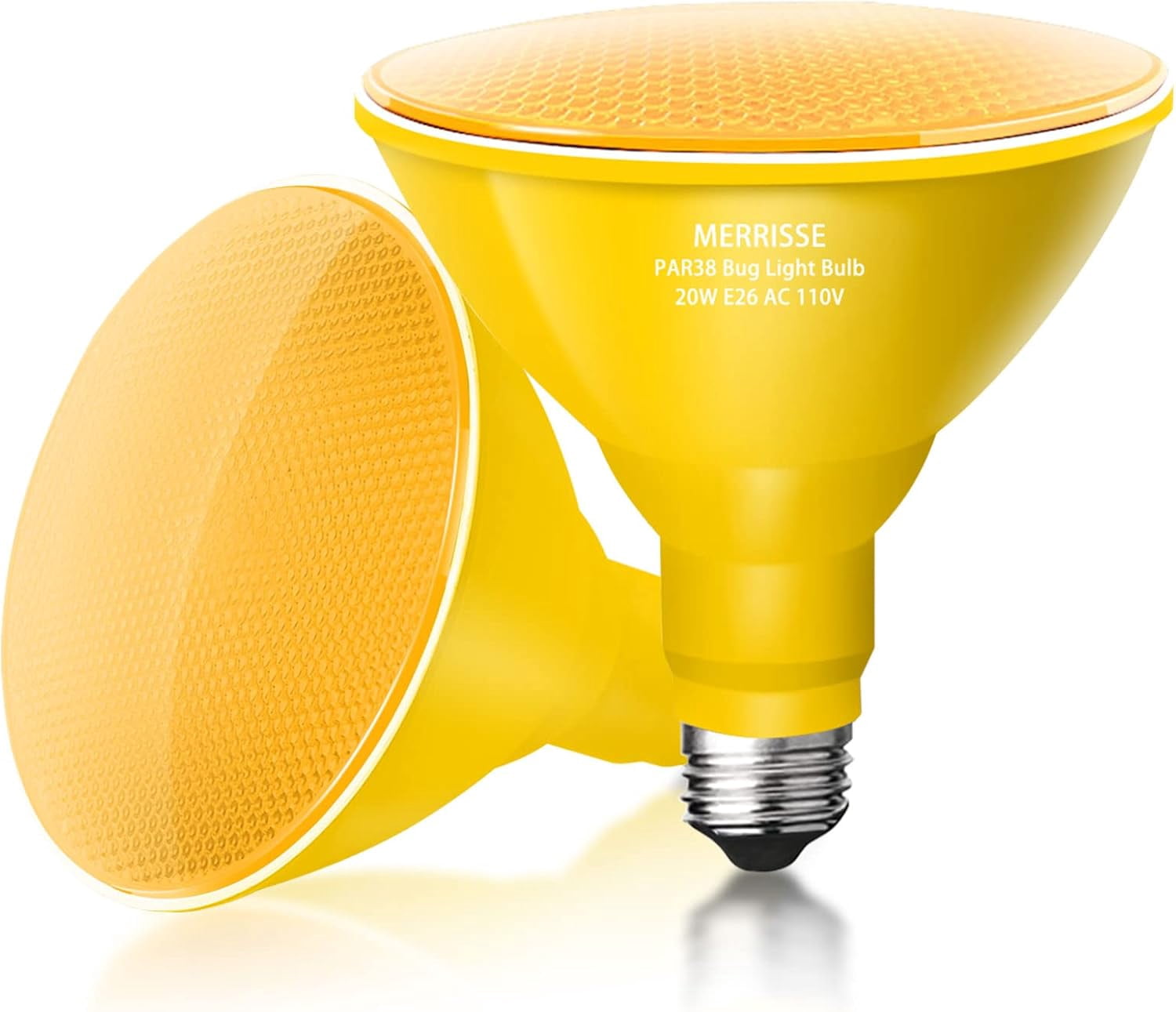 TRAHOO-PAR38 Bug Flood Light Bulbs Outdoor 2 Pack, 20W(200W Equivalent ...