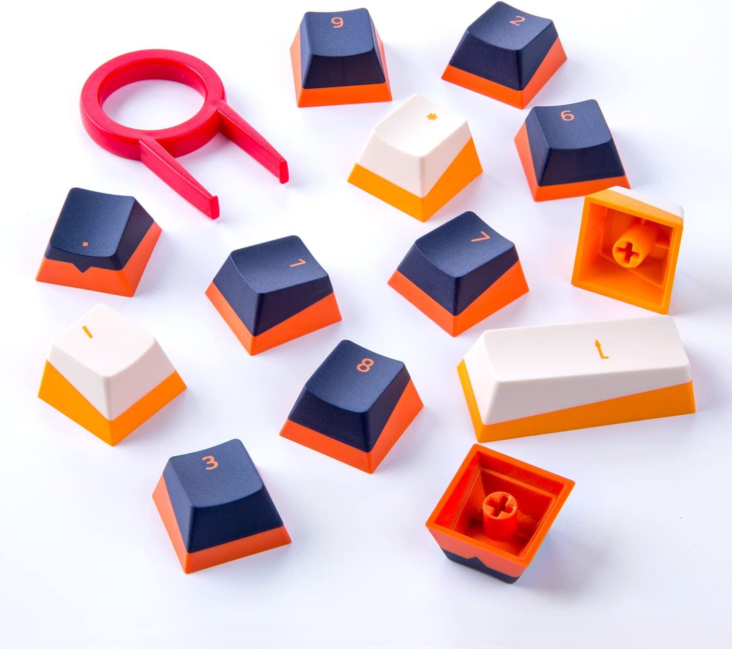 TRAHOO-PBT Doubleshot Keycaps for Gaming Keyboard with Cherry MX ...