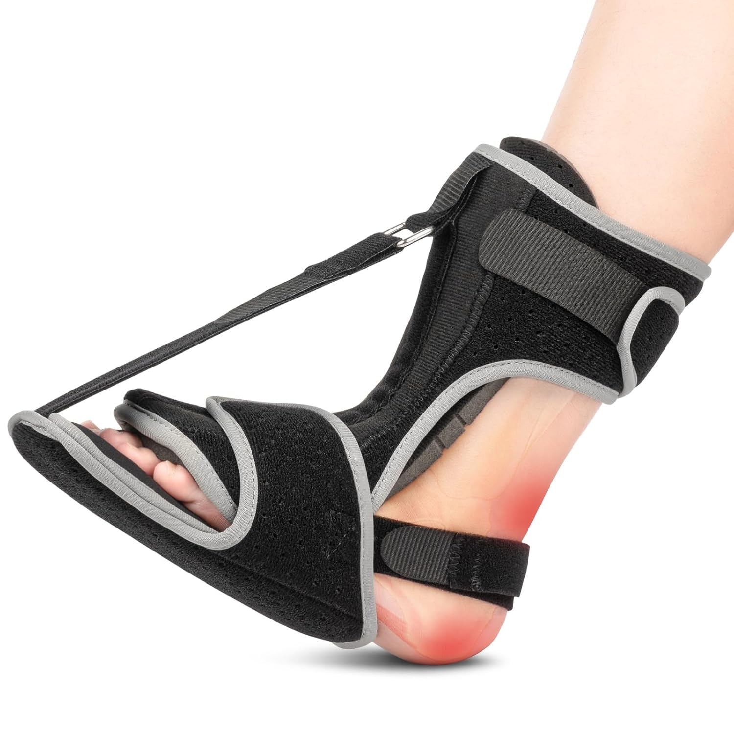 TRAHOO-Plantar Fasciitis Night Splint: Upgraded Plantar Fasciitis Brace ...