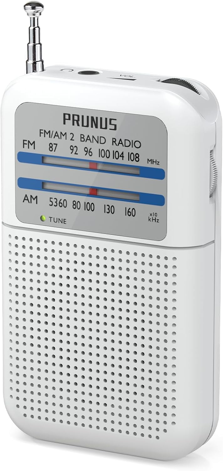 TRAHOO-Pocket AM FM Radio Portable, Mini Transistor Radio with ...