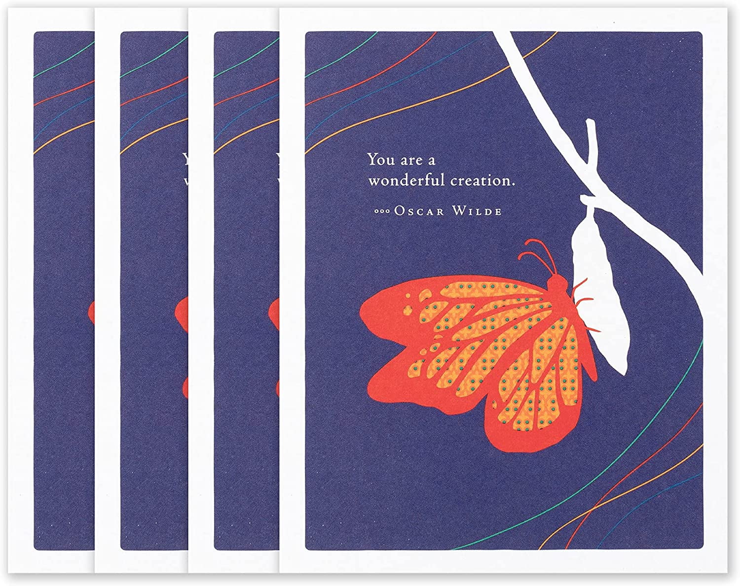 TRAHOO-Positively Green 4-Pack of Encouragement Cards \u2013 You are a ...