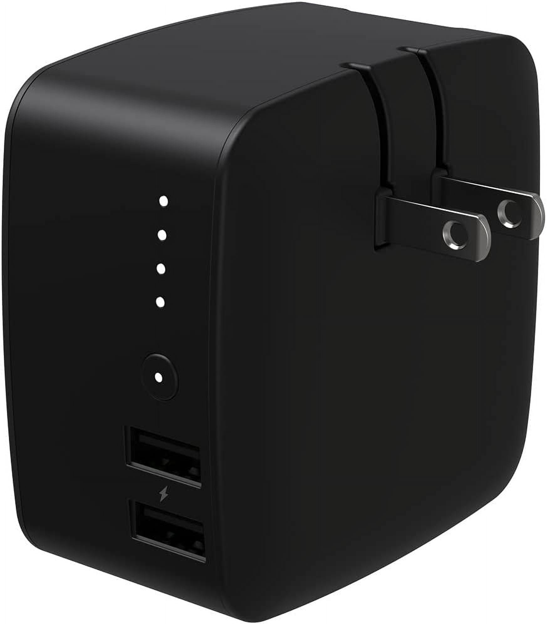 TRAHOO-Powerstation Cube 10,000mAh Dual Port Portable Battery with ...