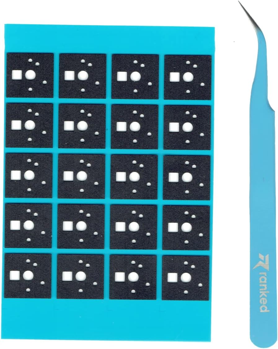 TRAHOO-Premium Switch Sound DampeningPads Kit for DIY Custom Mechanical ...