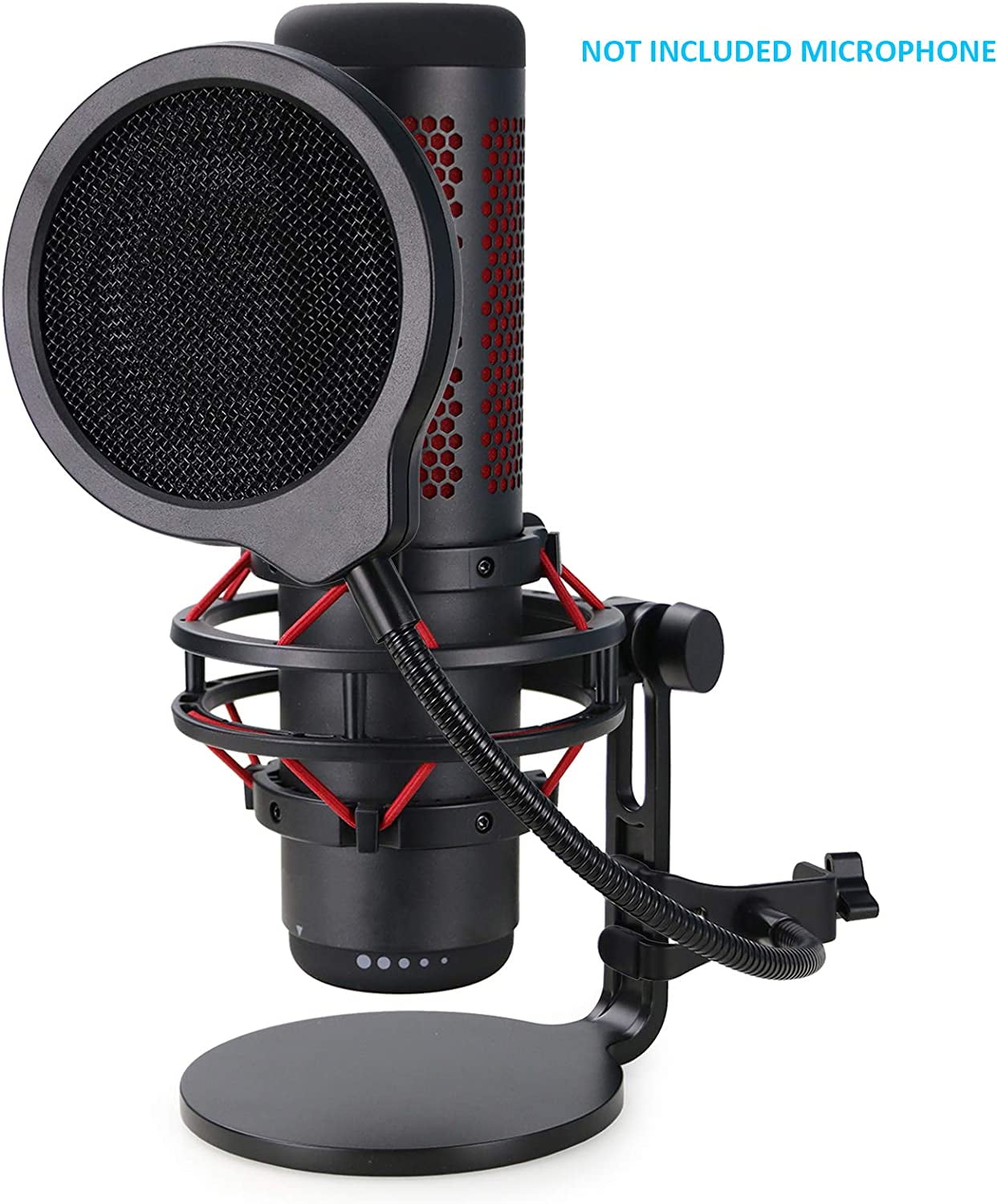 TRAHOO-QuadCast Mic Pop Filter Mask Shield For HyperX QuadCast ...